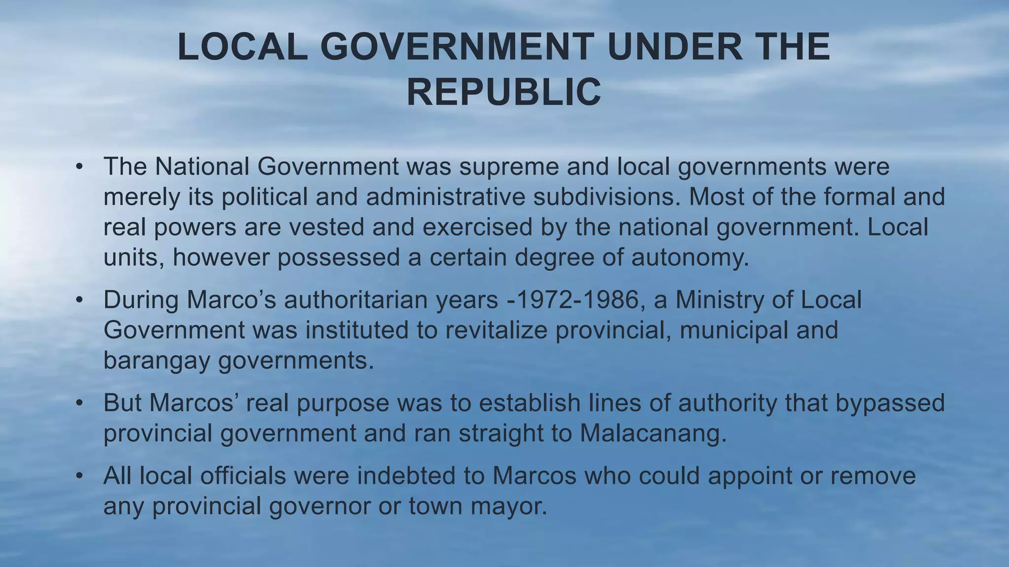 Local Government and Its Structure | PPTX