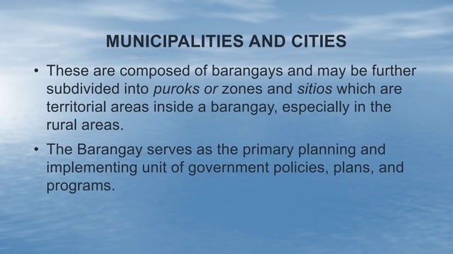 Local Government and Its Structure | PPTX