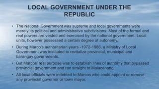 Local Government and Its Structure | PPTX