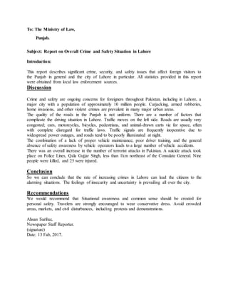 Report format | DOCX