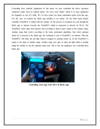 Report Home automation using arduino | DOCX | Home Appliances | Home ...