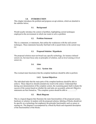 Report format customised | PDF