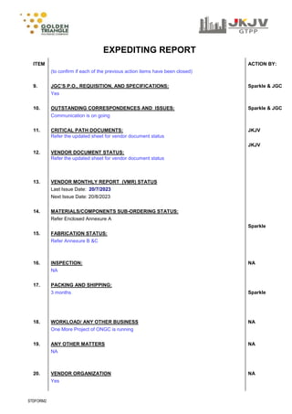 Report for po no 7400005491.docx