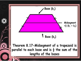 Properties Of A Trapezoid