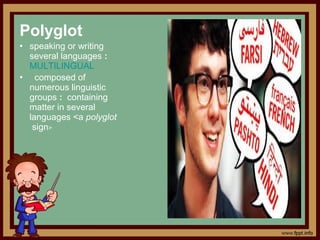 Language and Culture | PPT