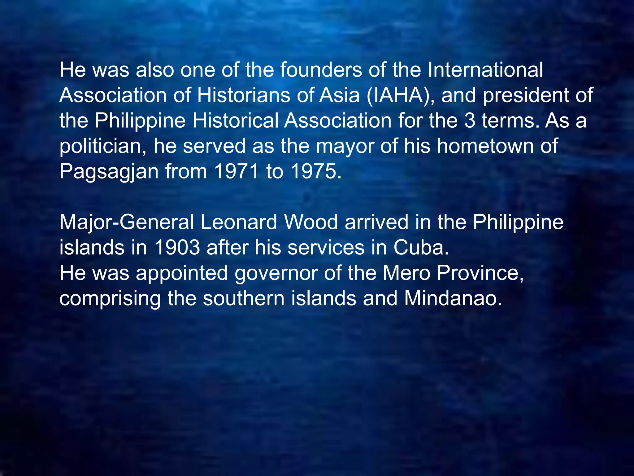 Report gonzales and lasam filipino grievances against governor wood | PPTX