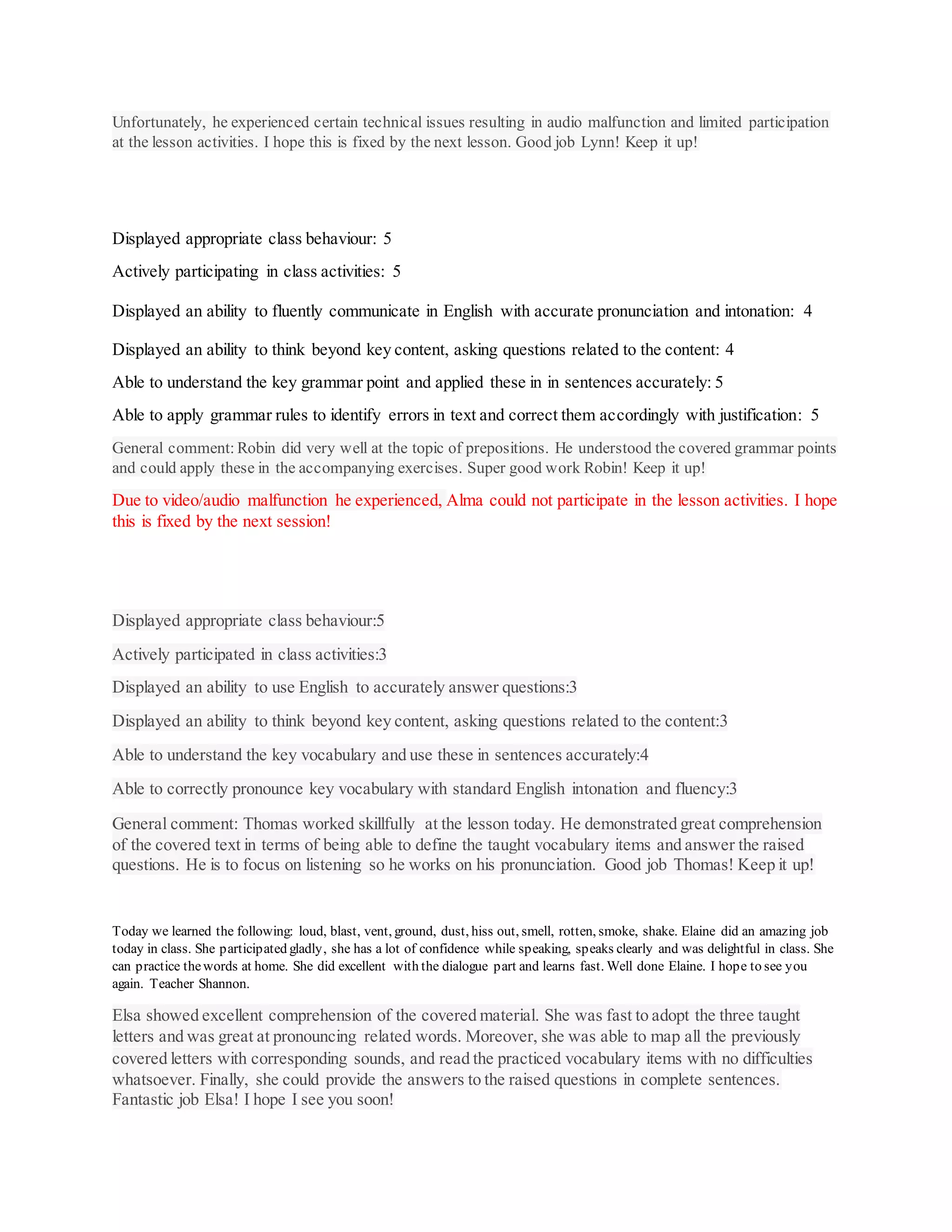 Report grammar | DOCX