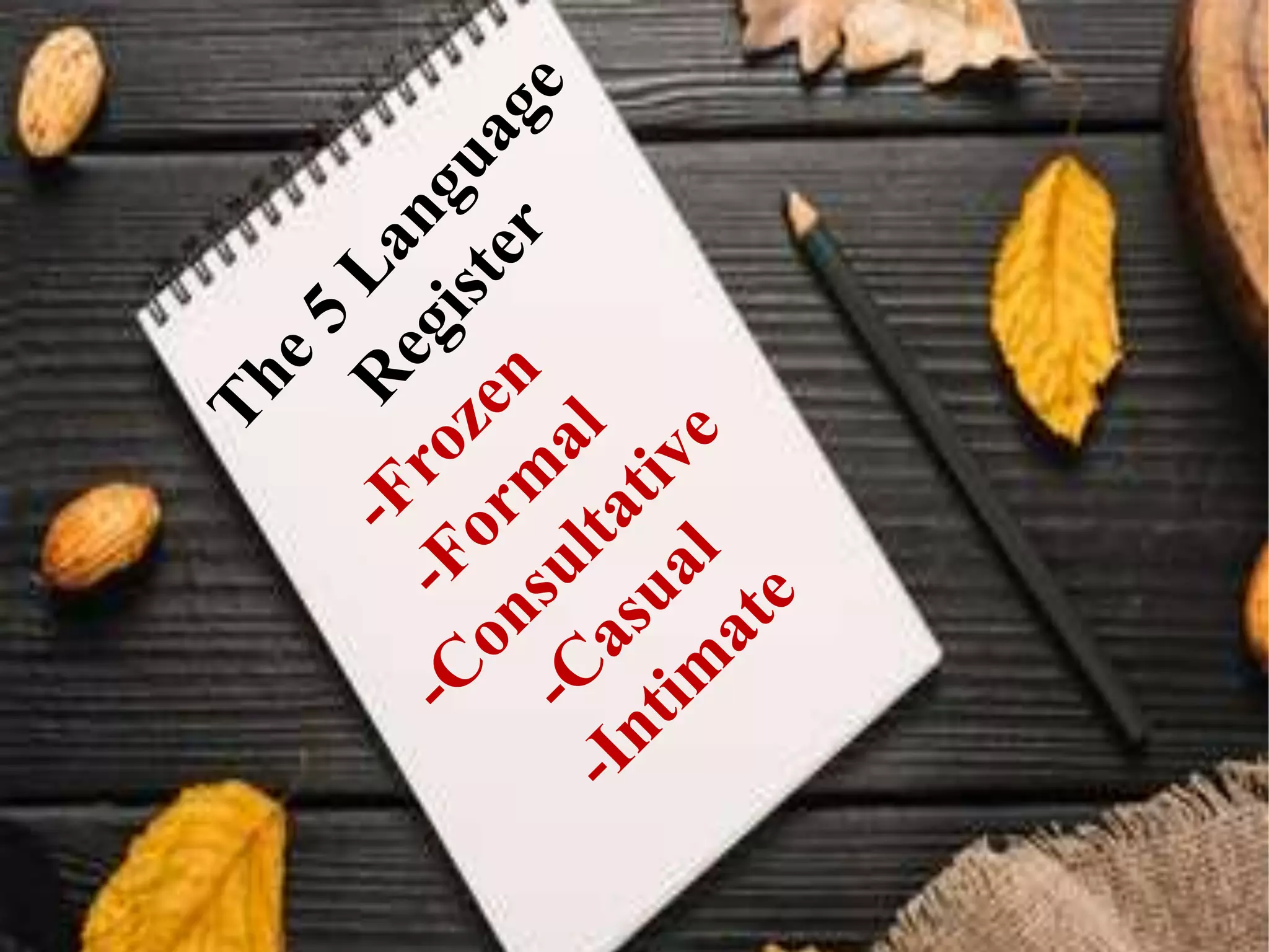 Varieties and Registers of Spoken and Written Language | PPTX