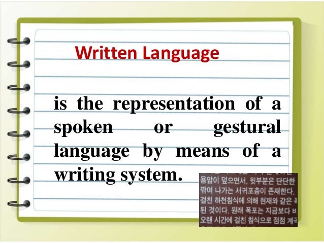 Varieties and Registers of Spoken and Written Language