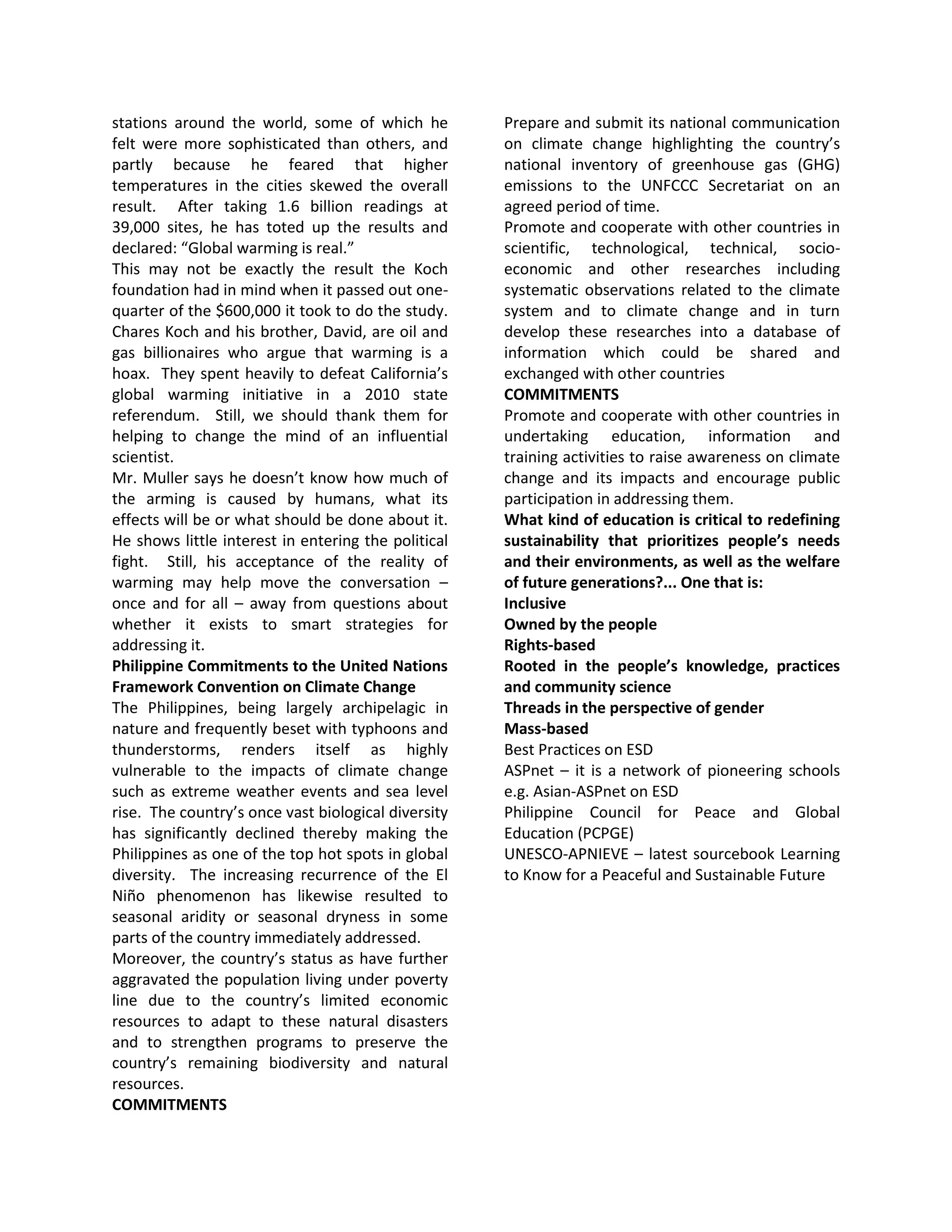 Report handouts educ 11 | DOCX | Education