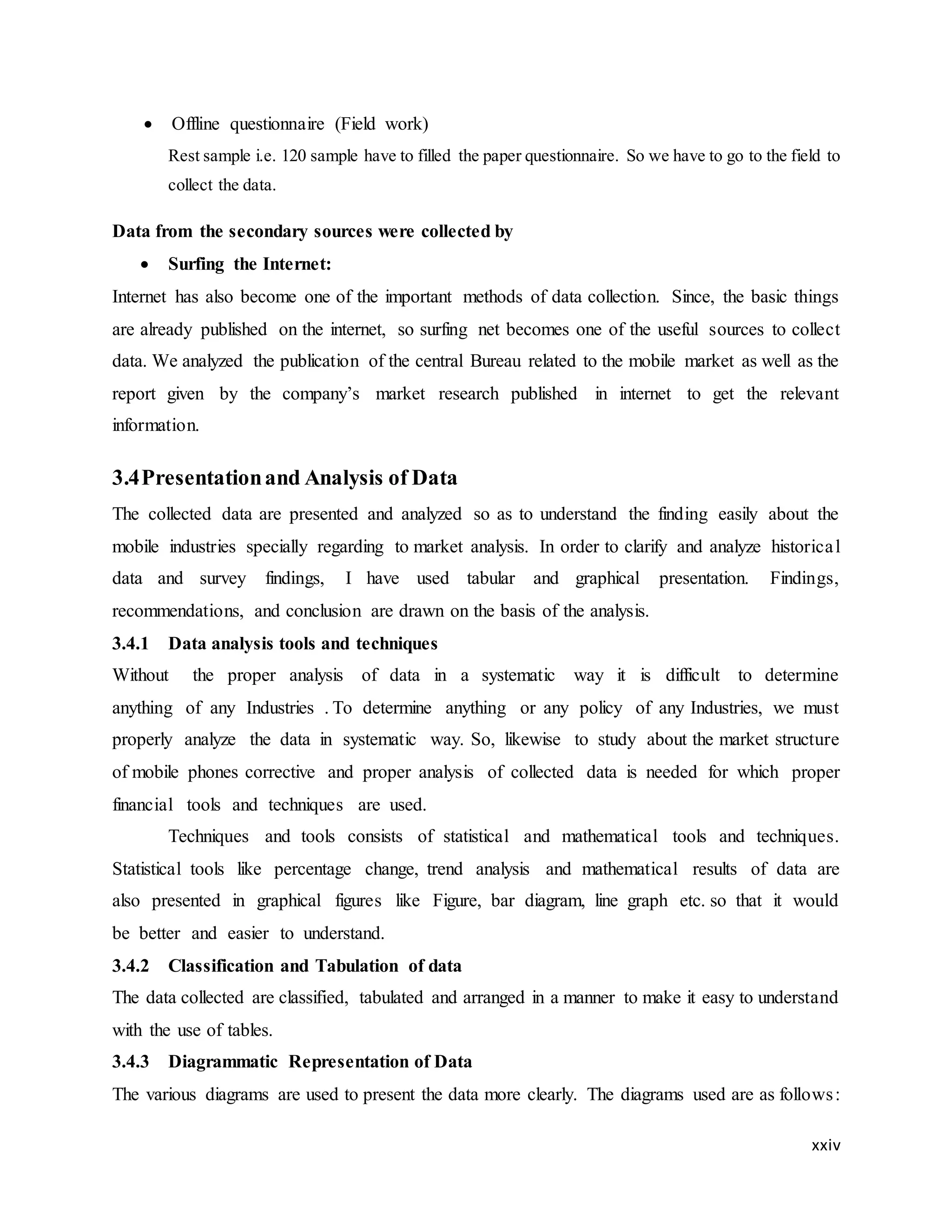 Reserch report on Mobile Phones | DOCX