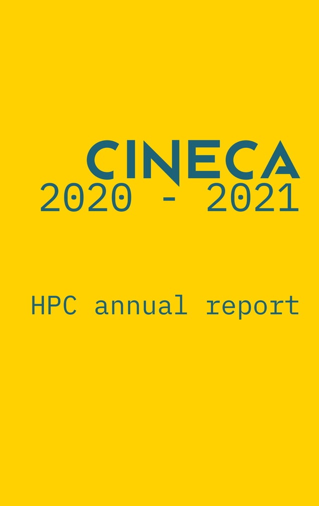 Cineca HPC Annual Report 2020-2021 | PDF