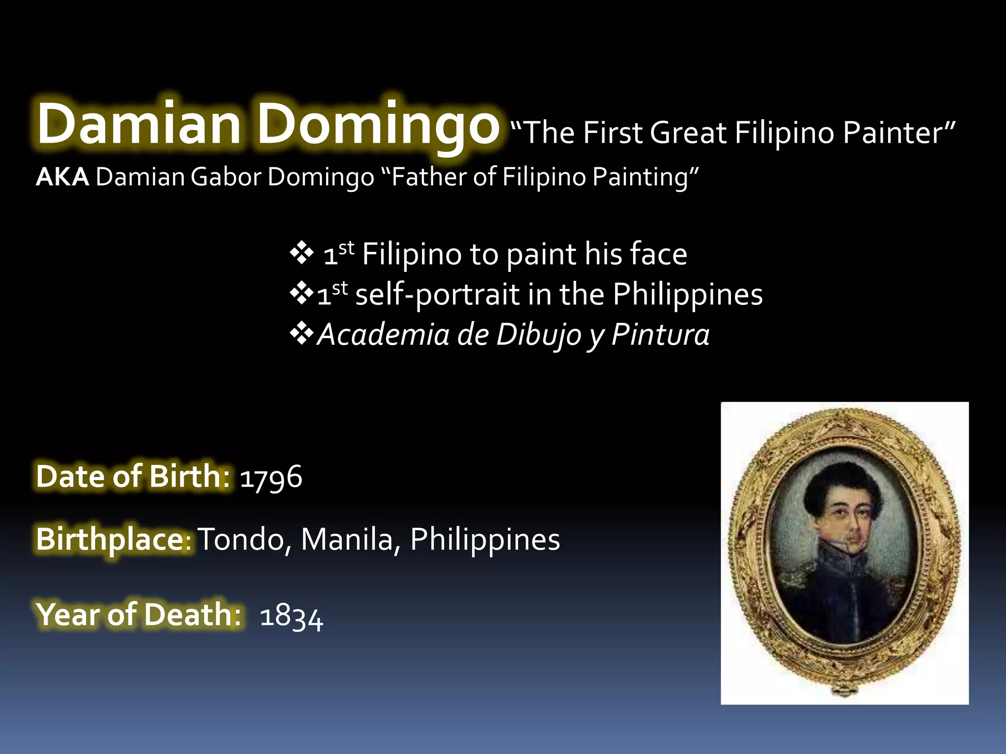 FILIPINO PAINTERS | PPTX