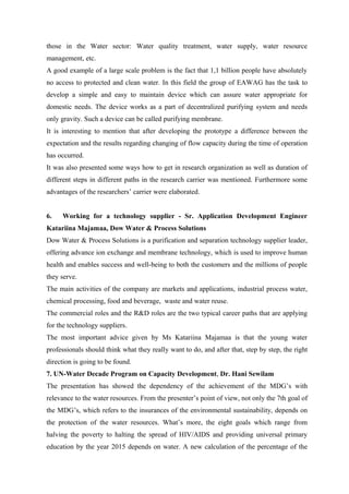 Report ifat ywp_2010 | DOC