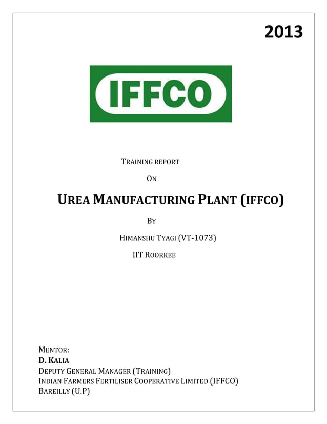 Report iffco | PDF