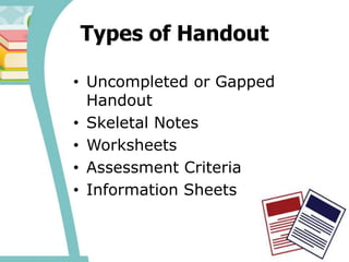 Types and Characteristics of Instructional Materials | PPTX