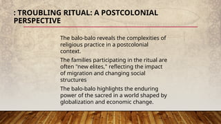 anthropological report in MAED SOC SCIpptx | PPT