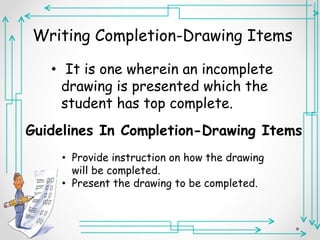 Constructing Objective Paper And Pencil Test | PPTX