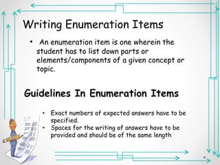 Constructing Objective Paper And Pencil Test | PPTX