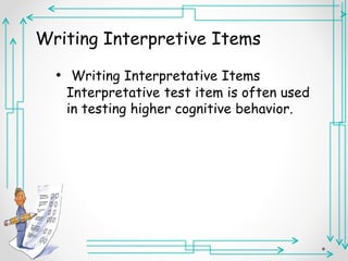 Constructing Objective Paper And Pencil Test | PPTX