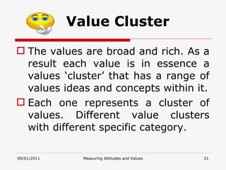 Measuring values and attitudes- Assessment 2 | PPT | Educational ...