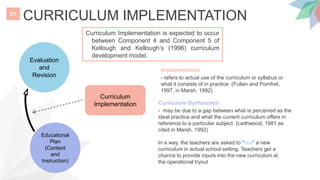 Implementing and Enriching the Curriculum | PPTX