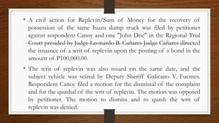 Report in civil pro 2 - Case Digest.pptx | Real Estate Buying and ...
