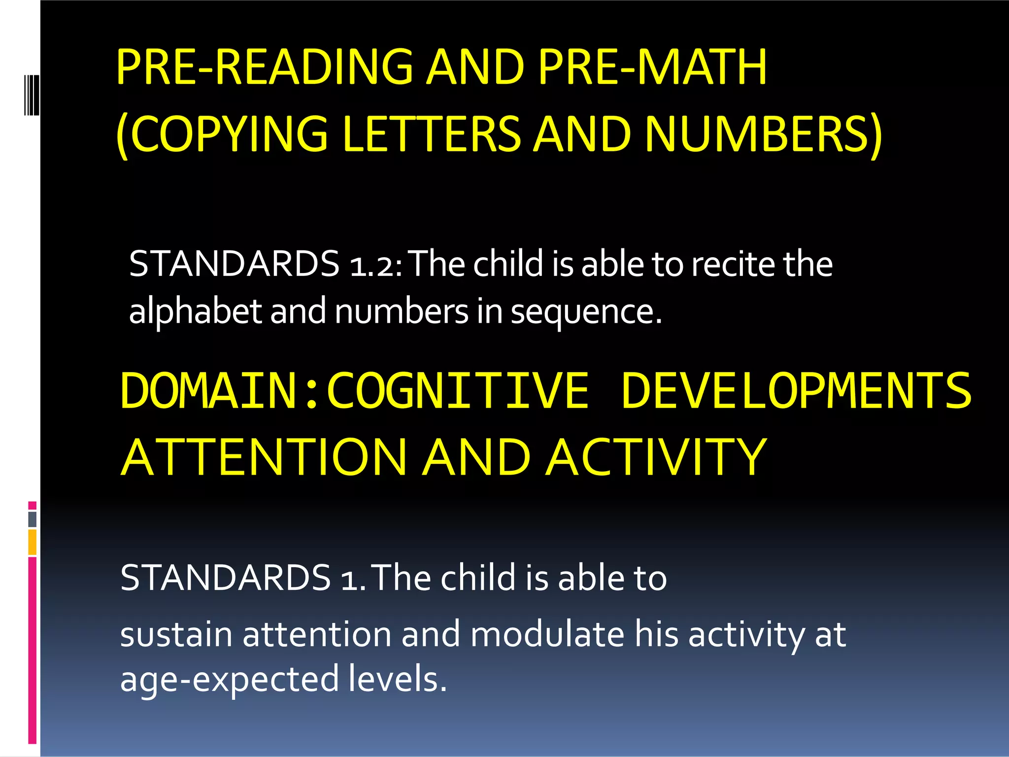 Report in Cognitive32slides.pptx | Daycare and Pre-School | Parenting