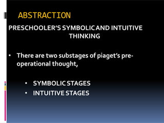 Report in Cognitive32slides.pptx | Daycare and Pre-School | Parenting