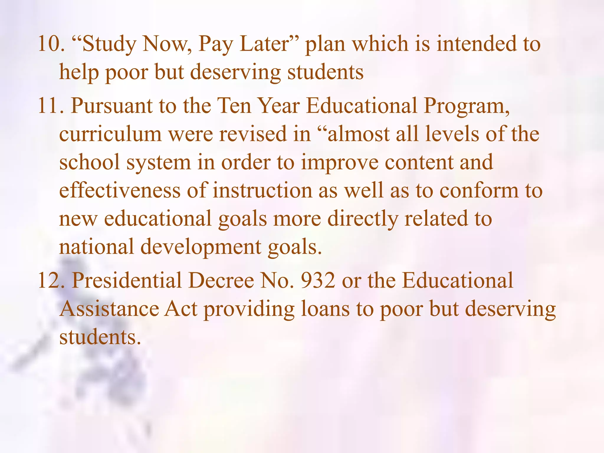 Historical Foundation of Philippine Curriculum | PPTX