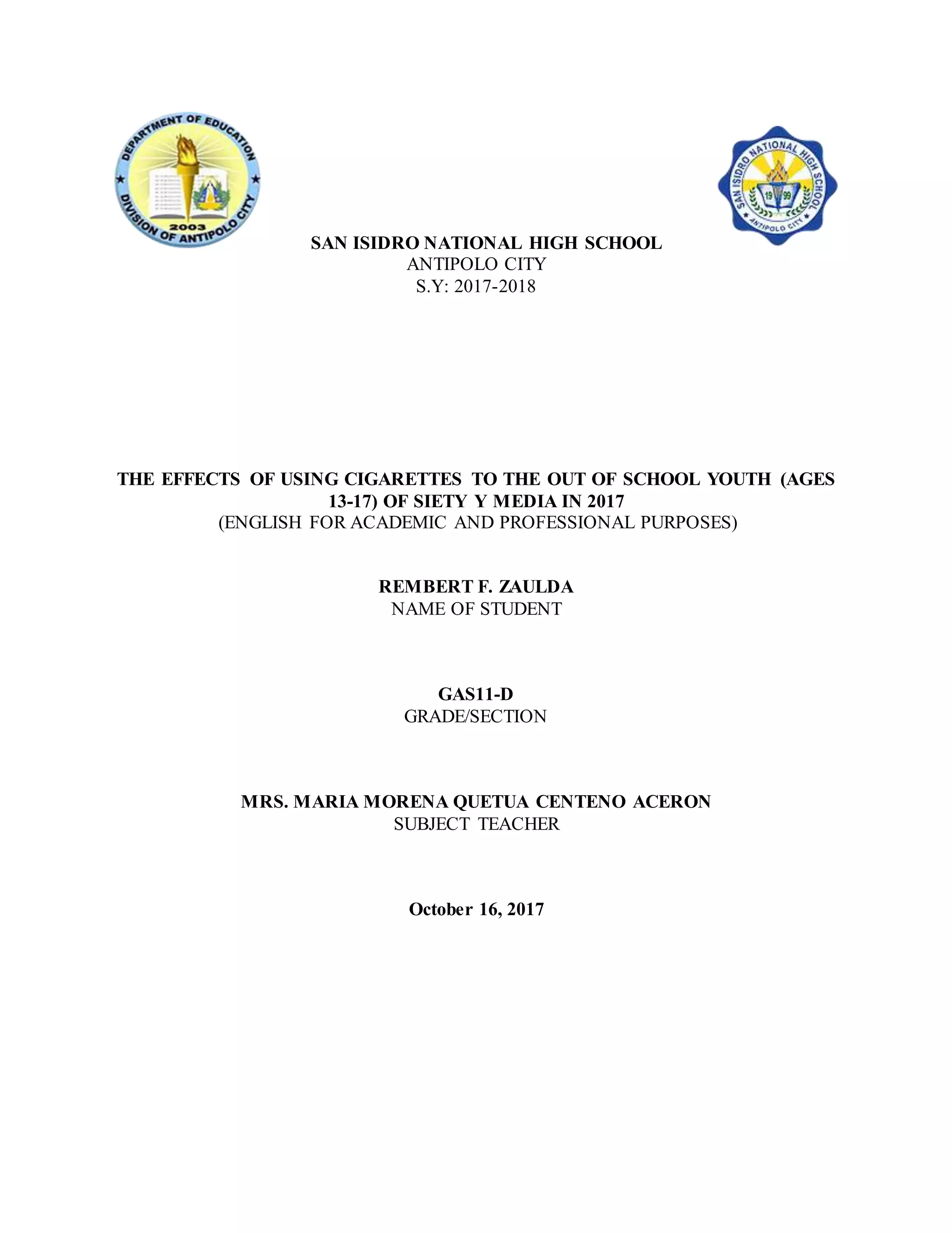 Report in eapp | DOCX