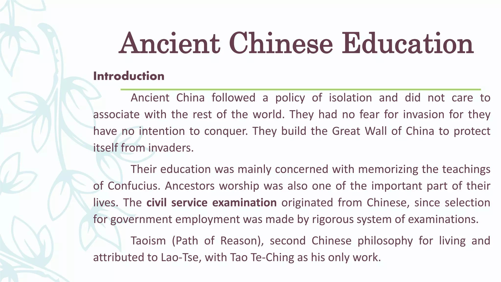 Philosophy of Education | PPTX