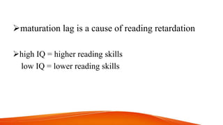 Obstacle to Reading | PPTX