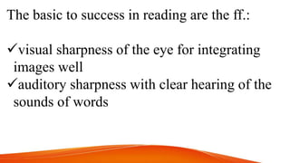 Obstacle to Reading | PPTX