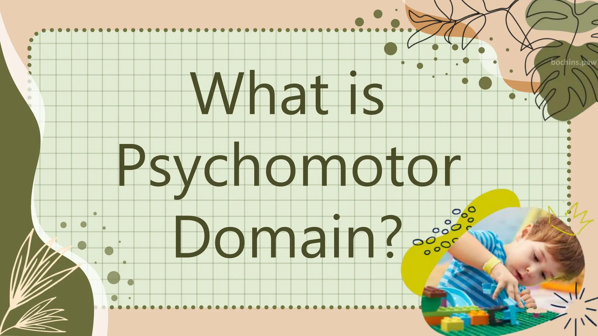 DAVE'S PSYCHOMOTOR DOMAIN | PPTX