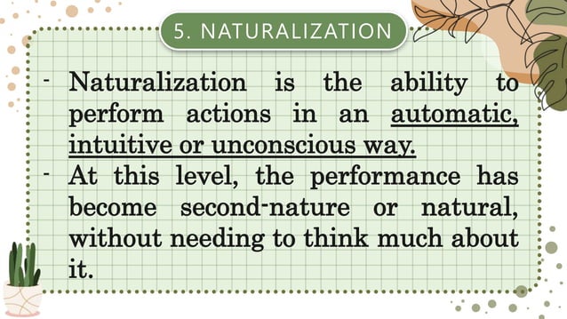 DAVE'S PSYCHOMOTOR DOMAIN | PPTX | Education