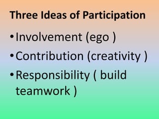 Empowerment and Participation | PPTX