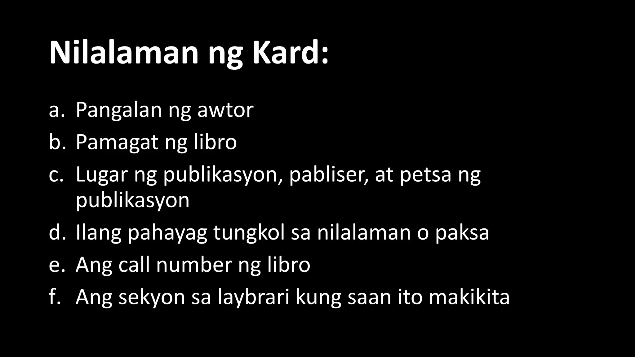 PAGHAHANDA NG BIBLIOGRAPI | PPTX