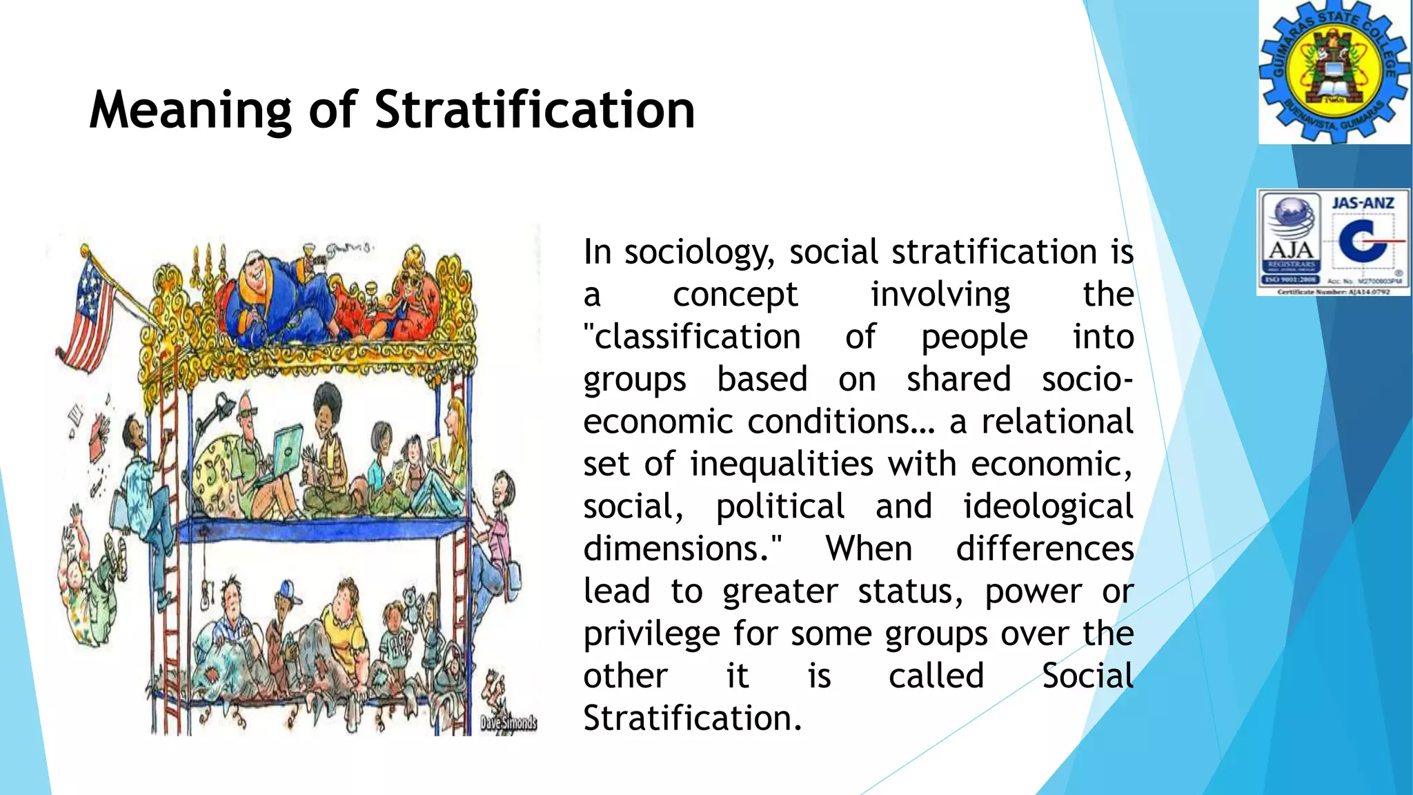 Education and Social Stratification | PPTX