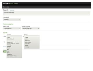 Splunk | Reporting Final Comps | PPT