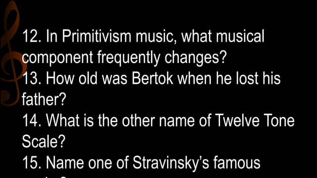 Reporting 1.1-primitivism | PPTX | Classical Music | Music