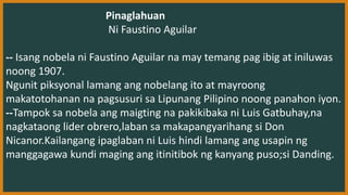 Mga sikat na nobela noon at ang mga may akda | PPTX