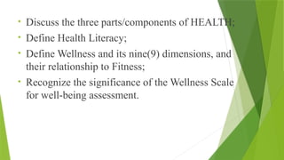 Module 3: Physical Fitness, Health, and Wellness.pptx