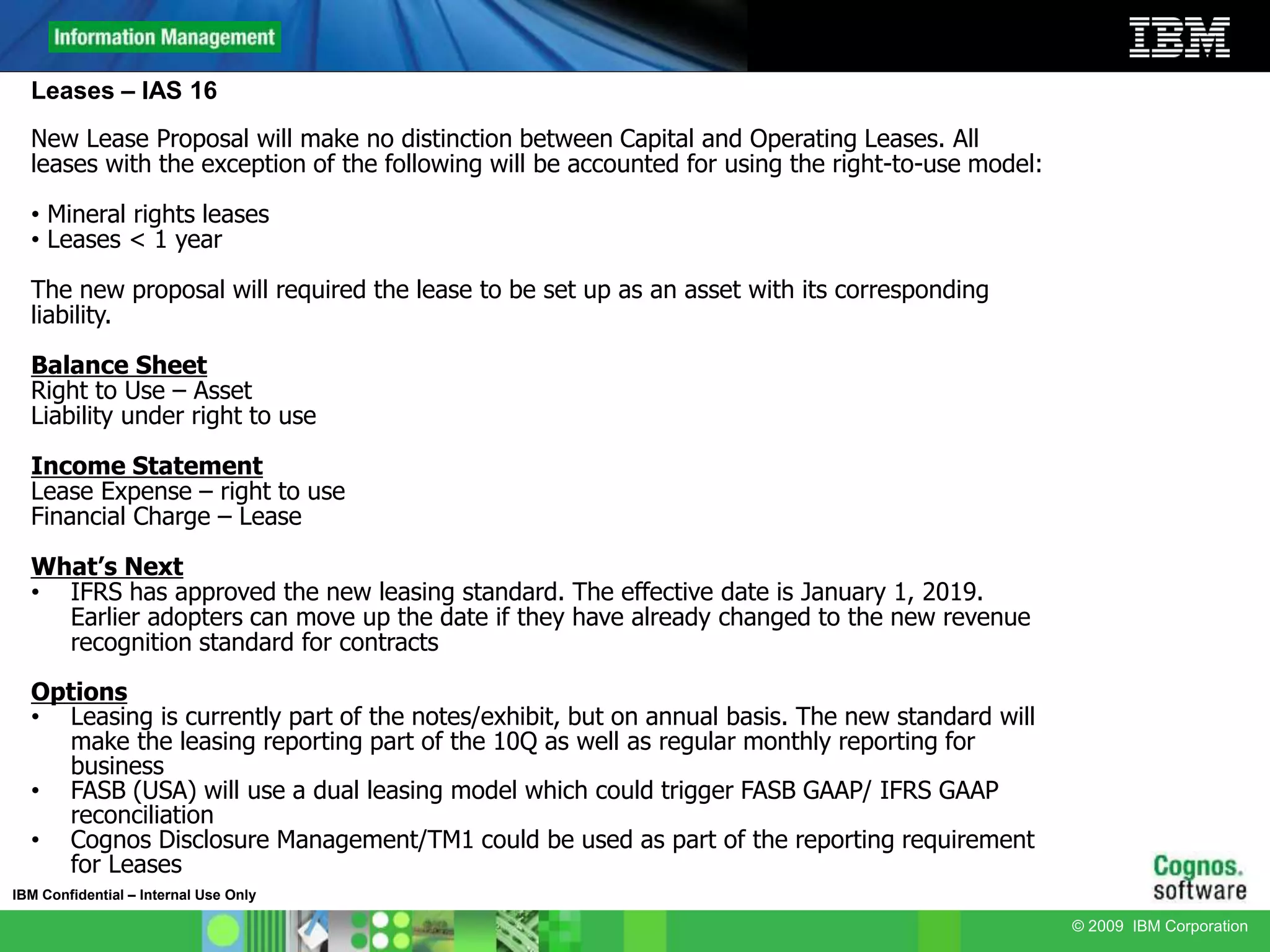 IFRS 16 - Accounting for Leases | PPTX