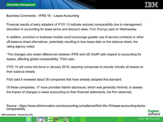 IFRS 16 - Accounting for Leases | PPTX | Business Accounting & Finance | Business