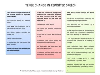 Reporting Verbs | PDF