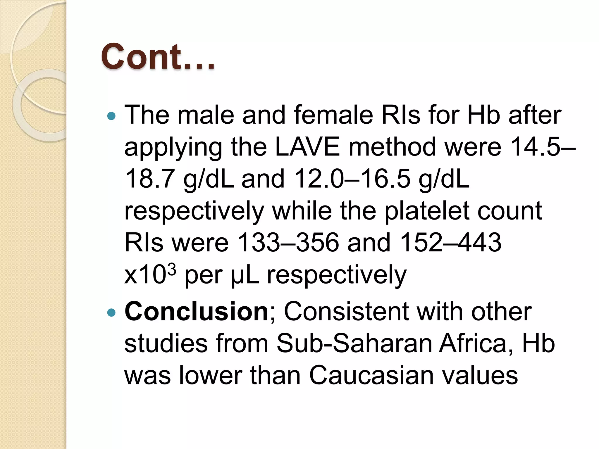 Reporting and interpretation of laboratory results | PPTX
