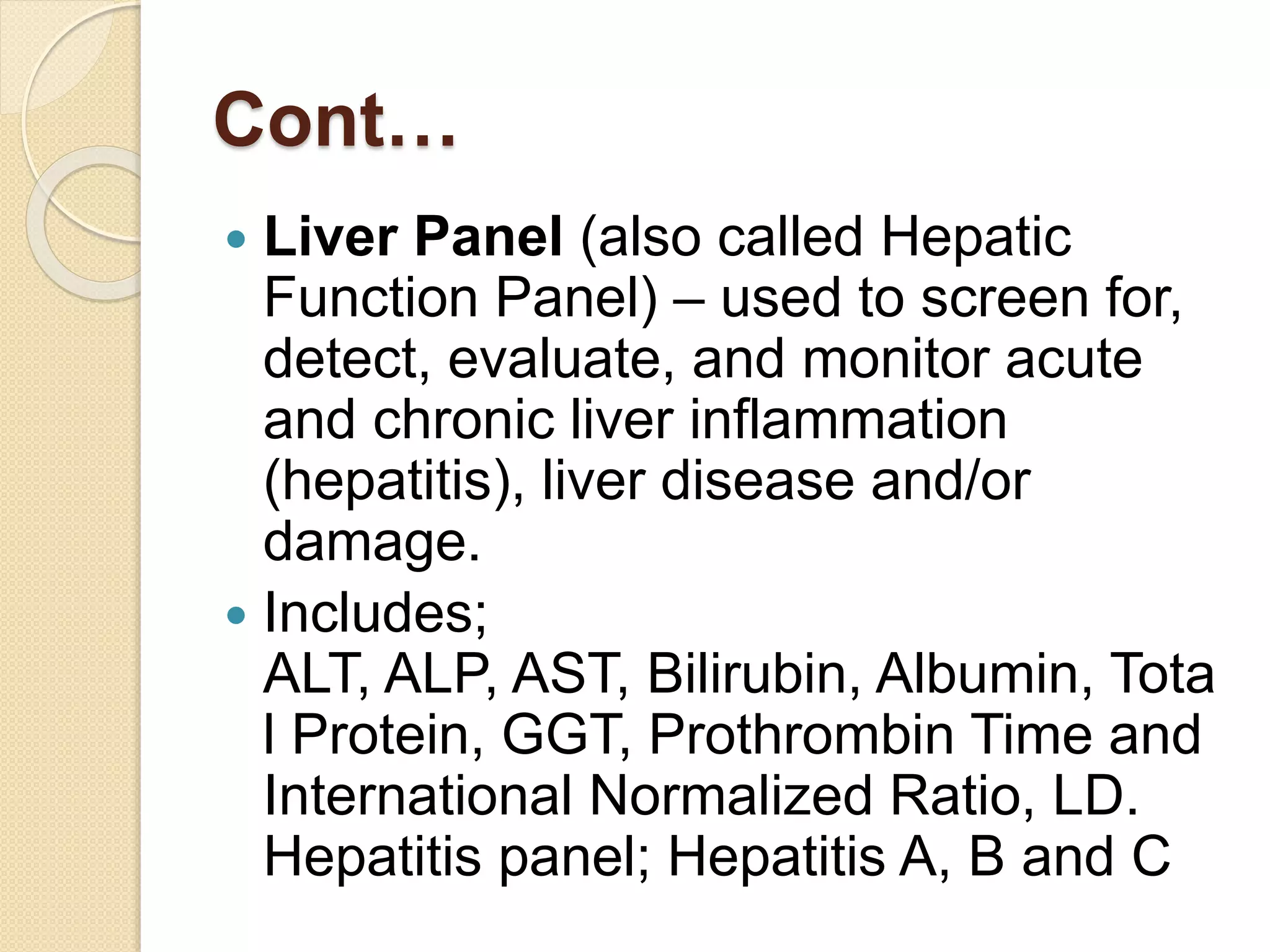 Reporting and interpretation of laboratory results | PPTX