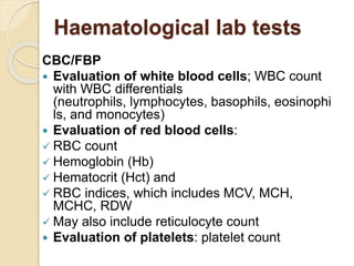 Reporting and interpretation of laboratory results | PPTX
