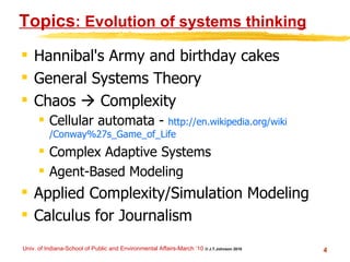 Reporting Complexity (with Complexity) | PPT